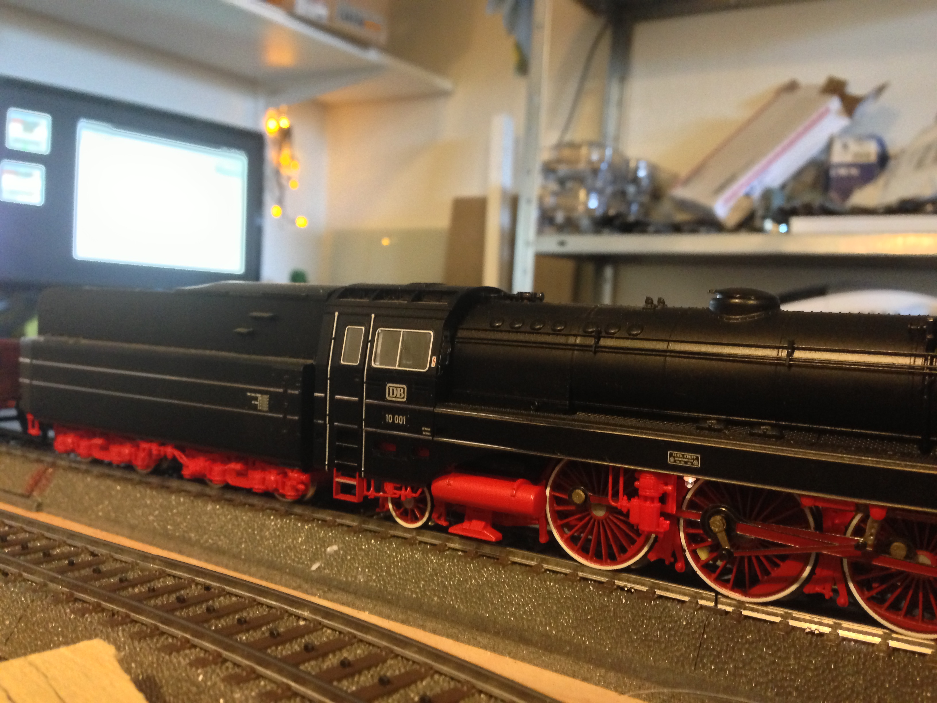 **solgt** Roco 68191 DB 10001 **solgt** - Sporskiftet