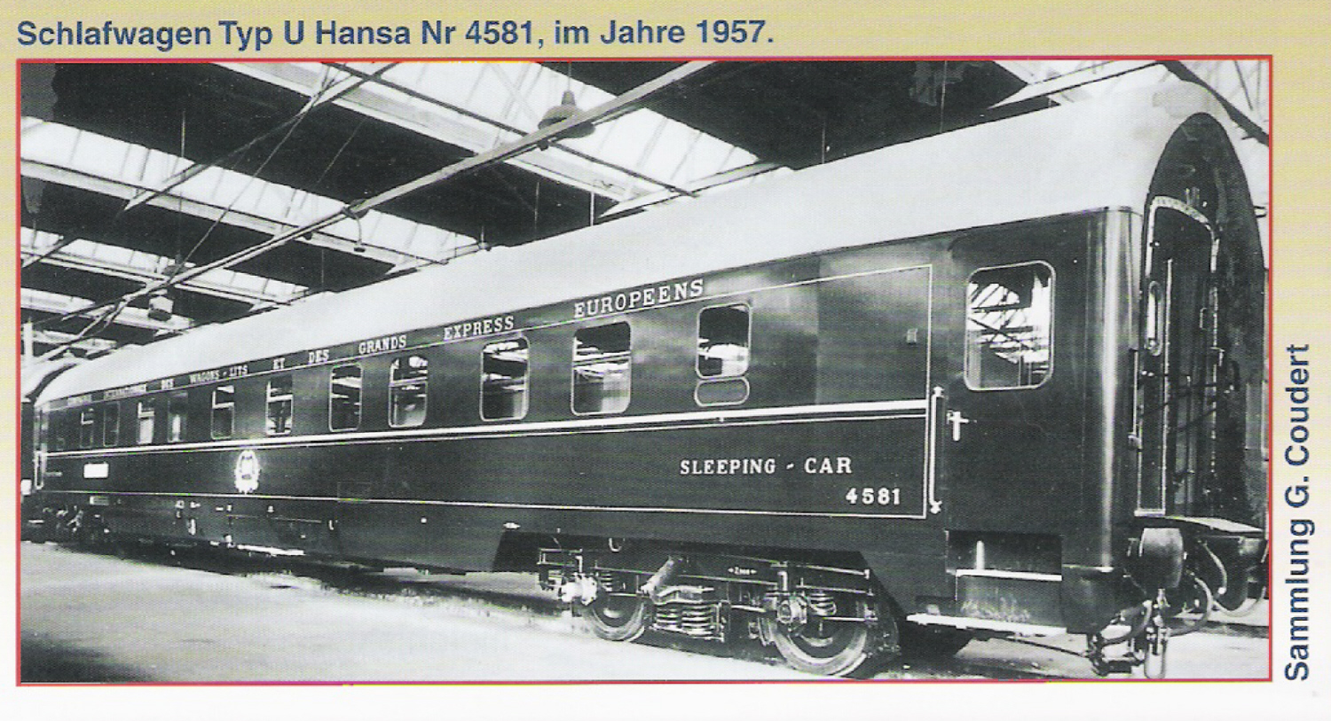 CIWL - MITROPA - DSG vogne i model og virkelighed - lidt blinken med ...