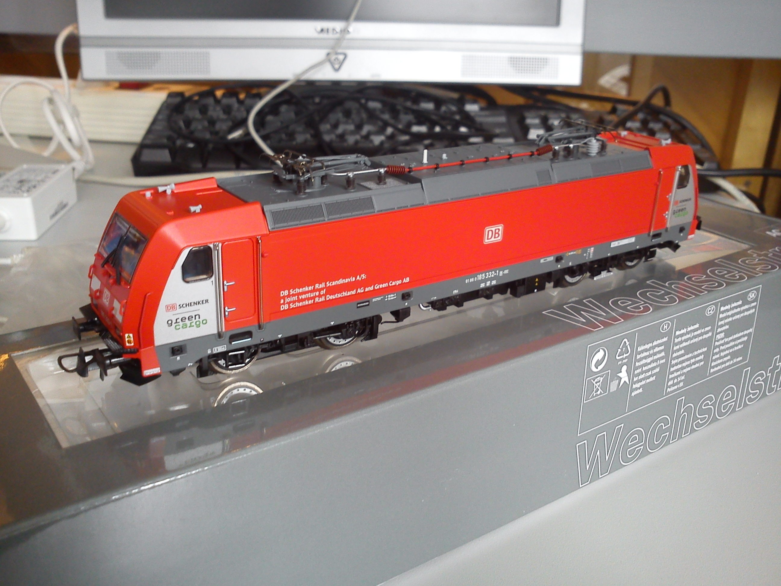 Roco's BR 185 - Sporskiftet