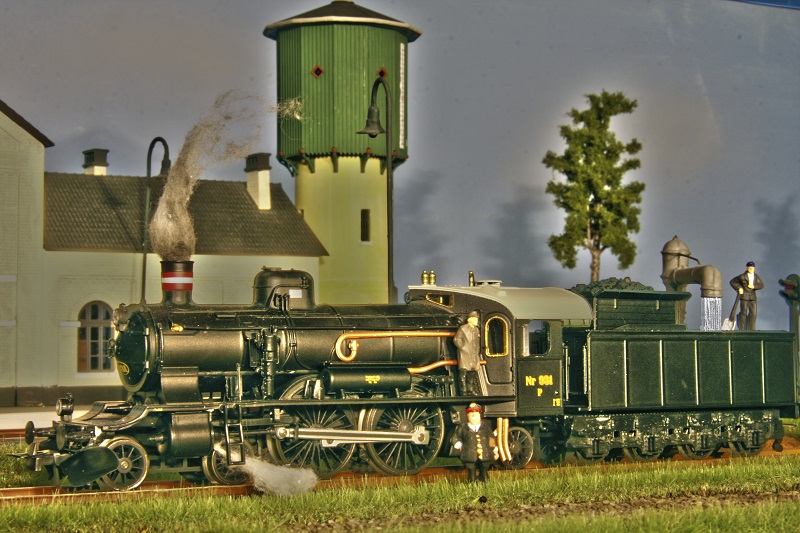 Et foto af P maskine. - Sporskiftet