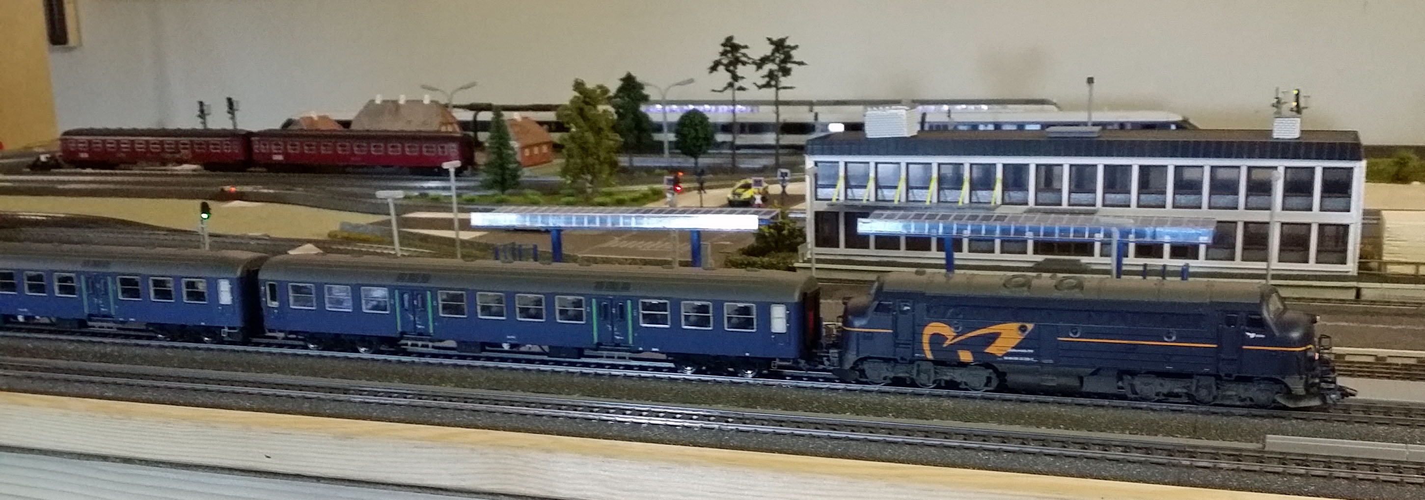 DSB MY Tjenestelokomotiv Märklin 37667 - Sporskiftet