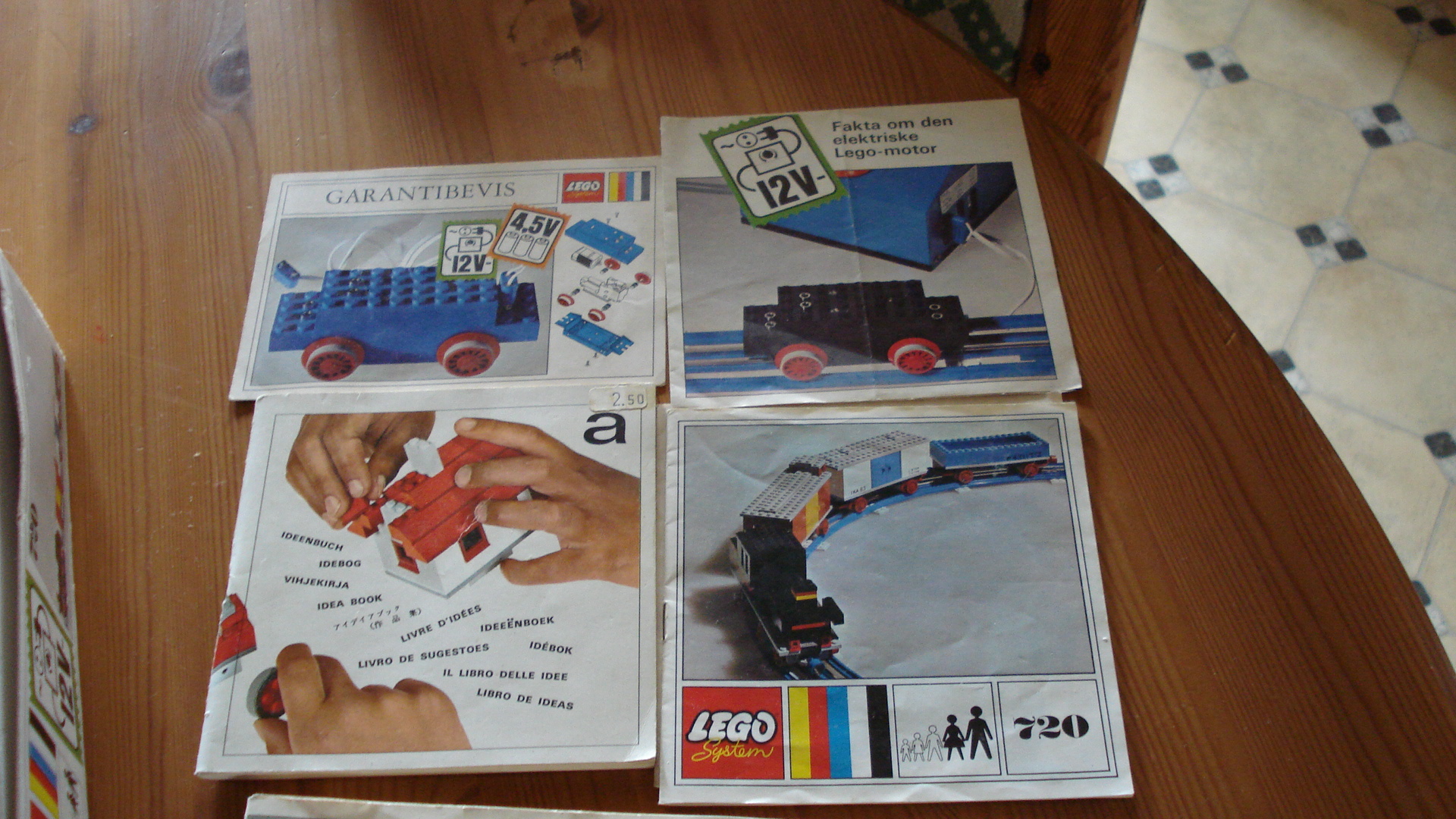 Vurdering af ældre LEGO togsæt - Sporskiftet