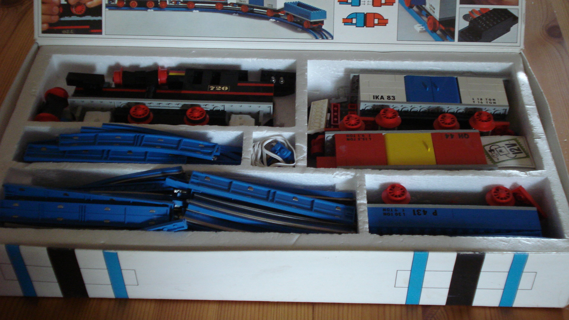 Vurdering af ældre LEGO togsæt - Sporskiftet